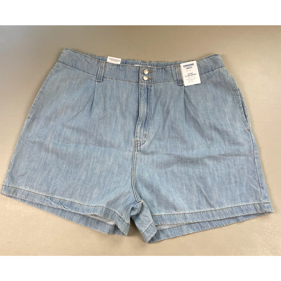 Levi's | Shorts | Levis Denizen Denim Shorts Womens 8 Loose A Line ...